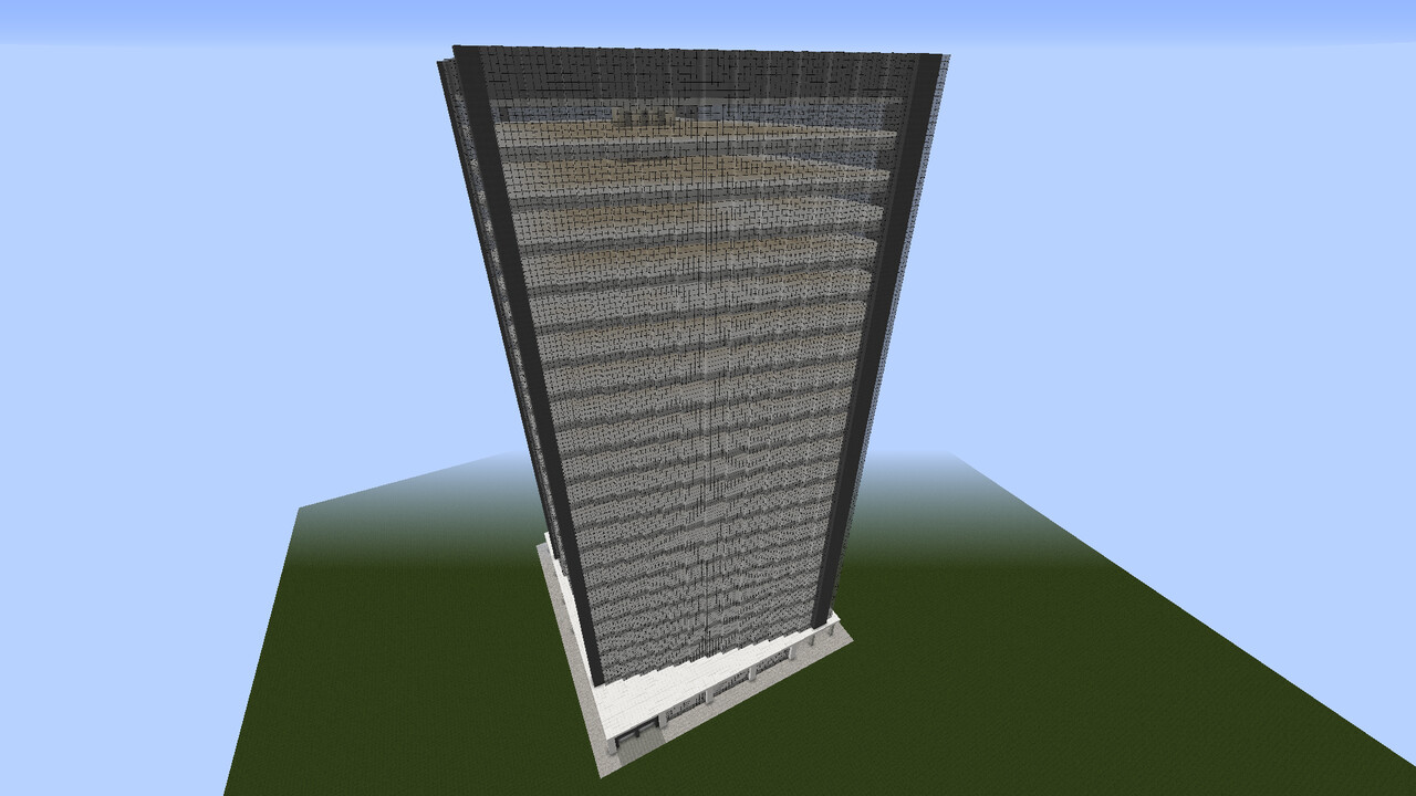 New Spring City Office High Rise Minecraft Map