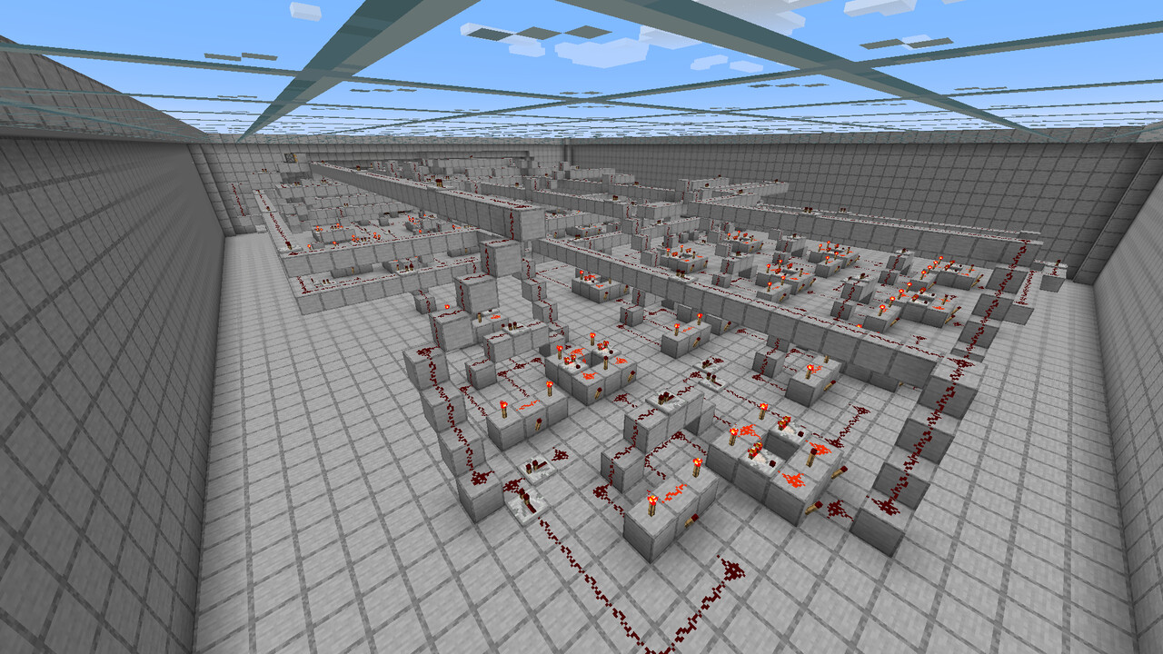 8-Bit Calculator 8B02 (1.15.1) Minecraft Map