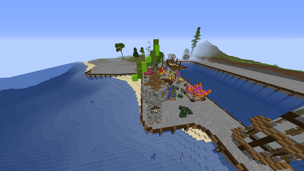 Medieval Fight Tower Schematic Minecraft Map