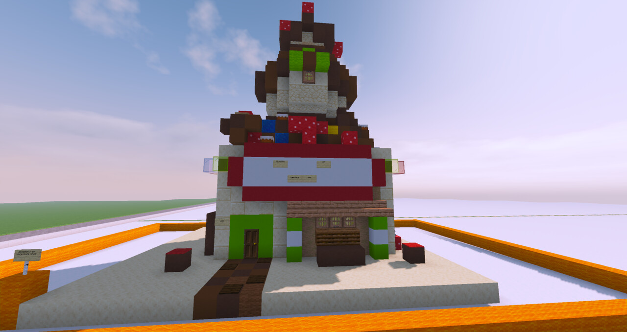 Delightful Dip Chocolate Shop|Sugar N' Spice Collection Minecraft Map