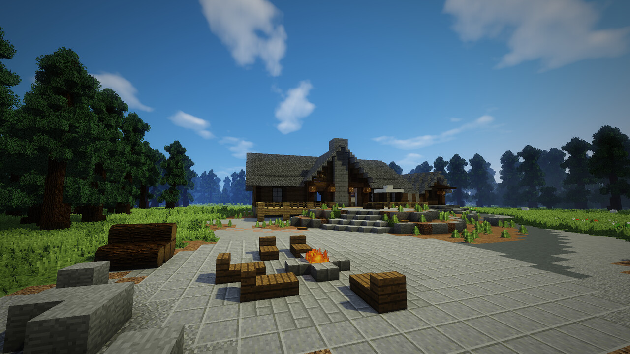 Classic Wooden House Minecraft Map
