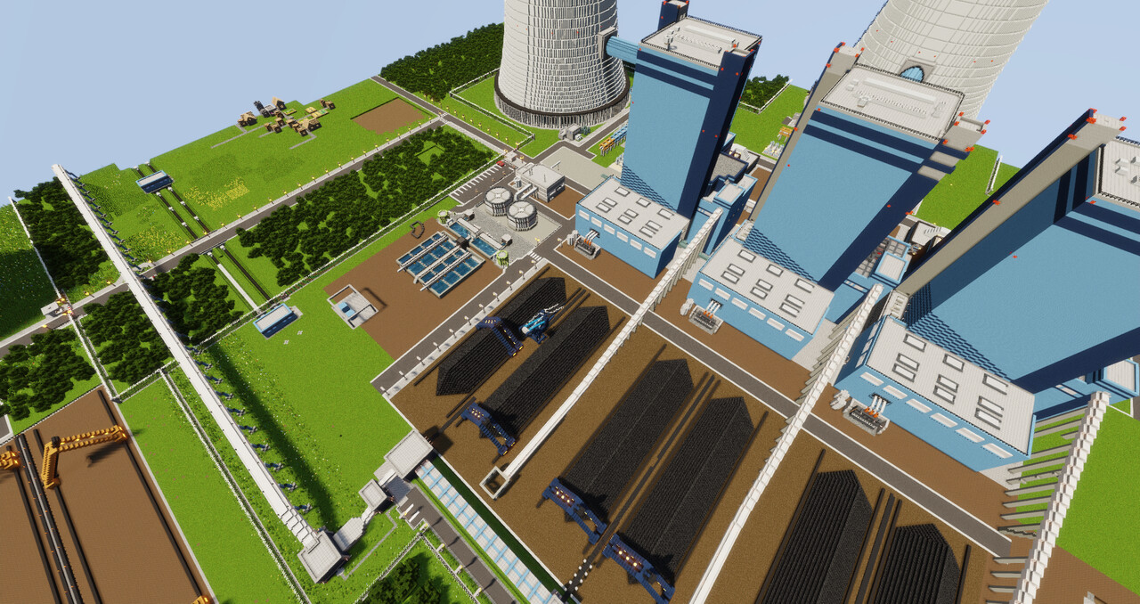 My most realistic Powerplant Minecraft Map