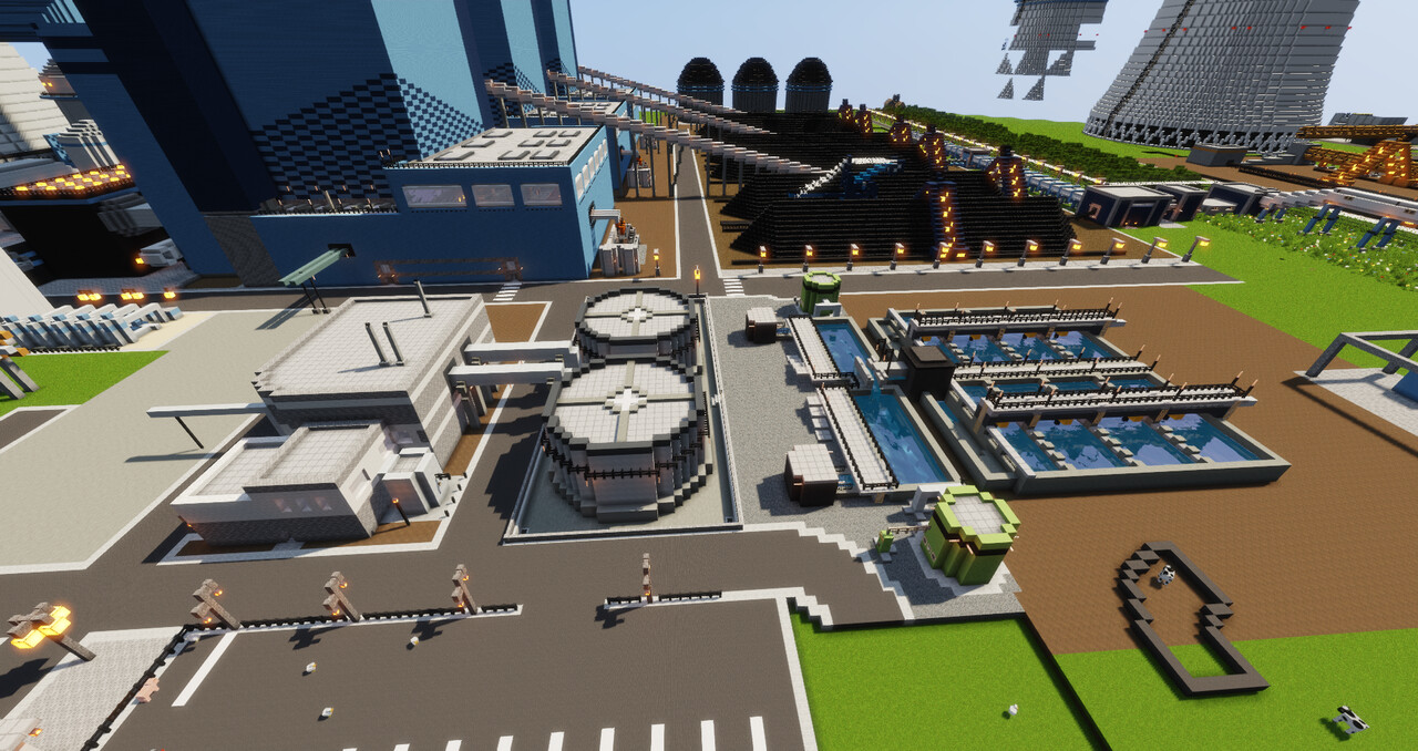 My most realistic Powerplant Minecraft Map