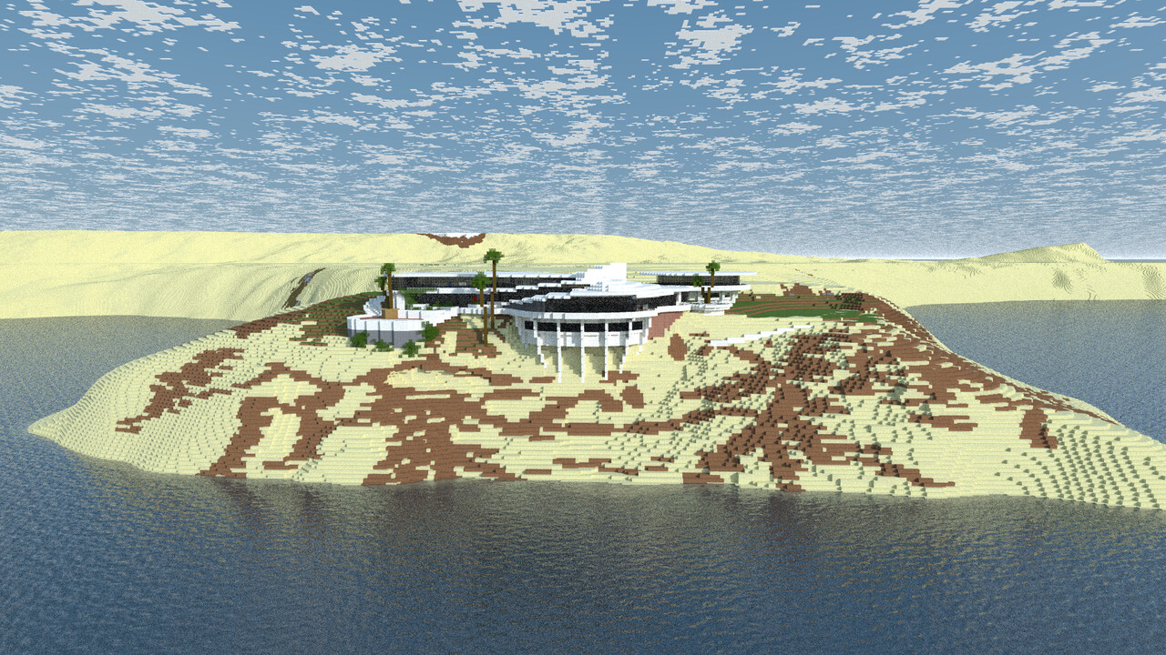 Tony Stark Mansion Minecraft Map
