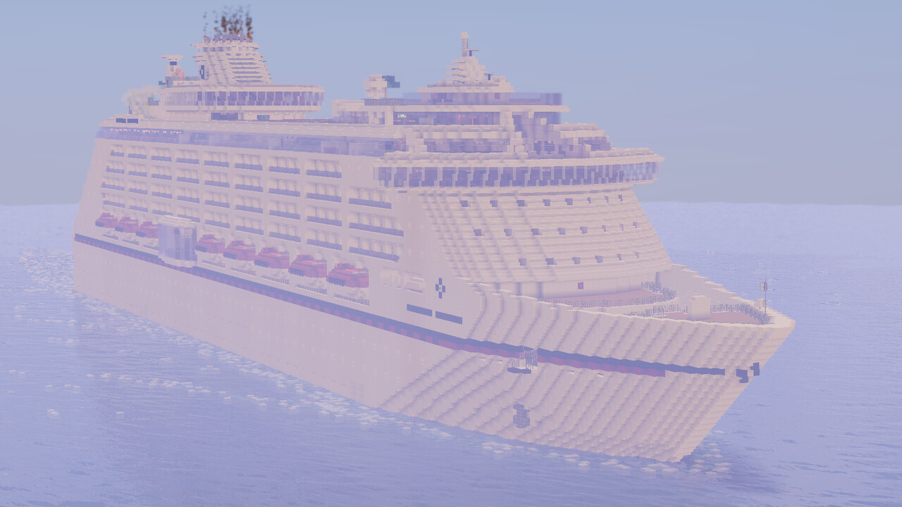 Maritime Sapphire (1999) (Full Interior) Custom Ship Minecraft Map