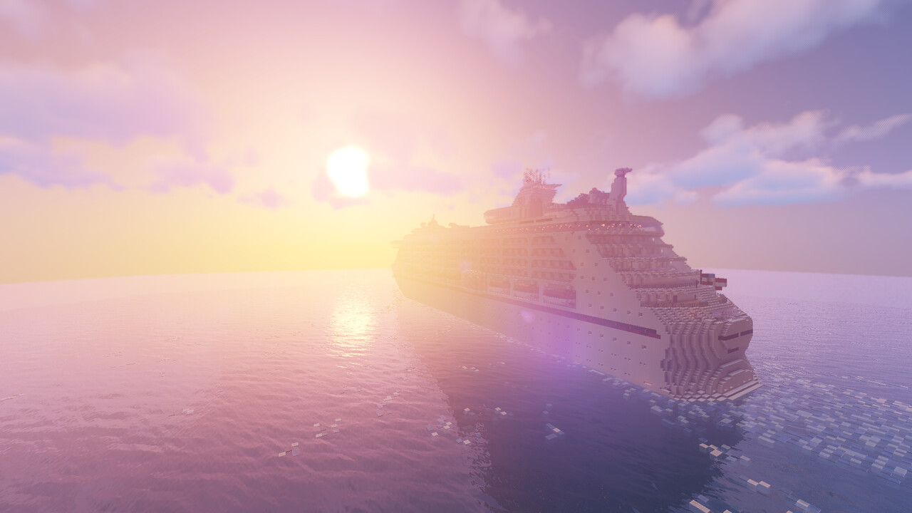 Maritime Sapphire (1999) (Full Interior) Custom Ship Minecraft Map