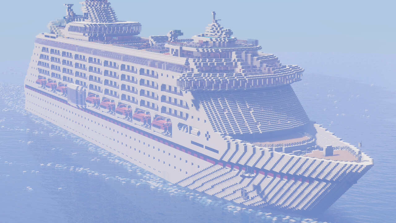 Maritime Sapphire (1999) (Full Interior) Custom Ship Minecraft Map