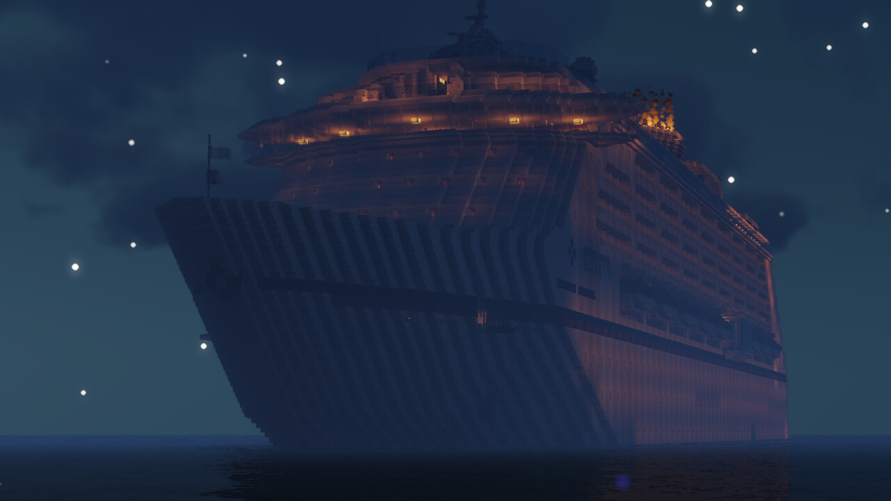 Maritime Sapphire (1999) (Full Interior) Custom Ship Minecraft Map