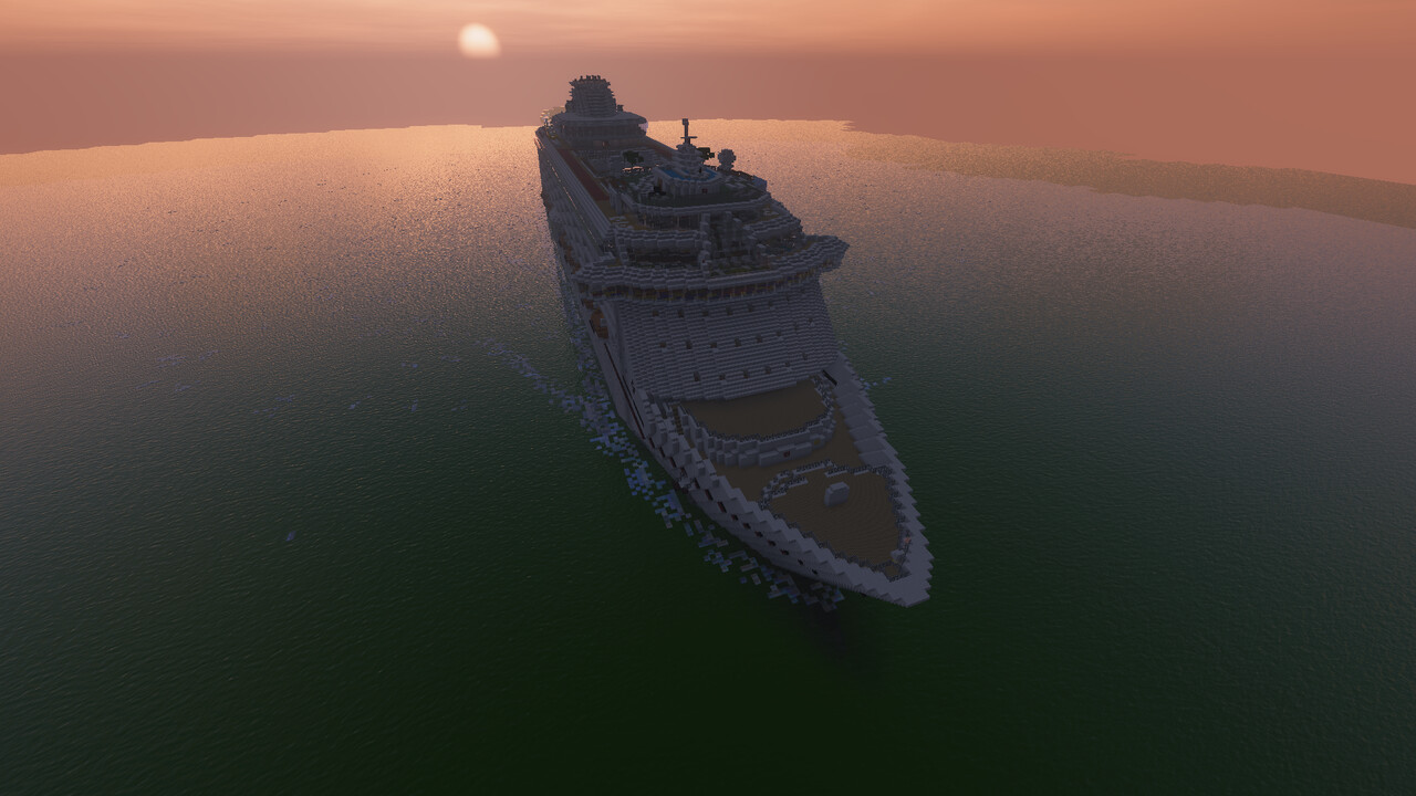 Maritime Sapphire (1999) (Full Interior) Custom Ship Minecraft Map