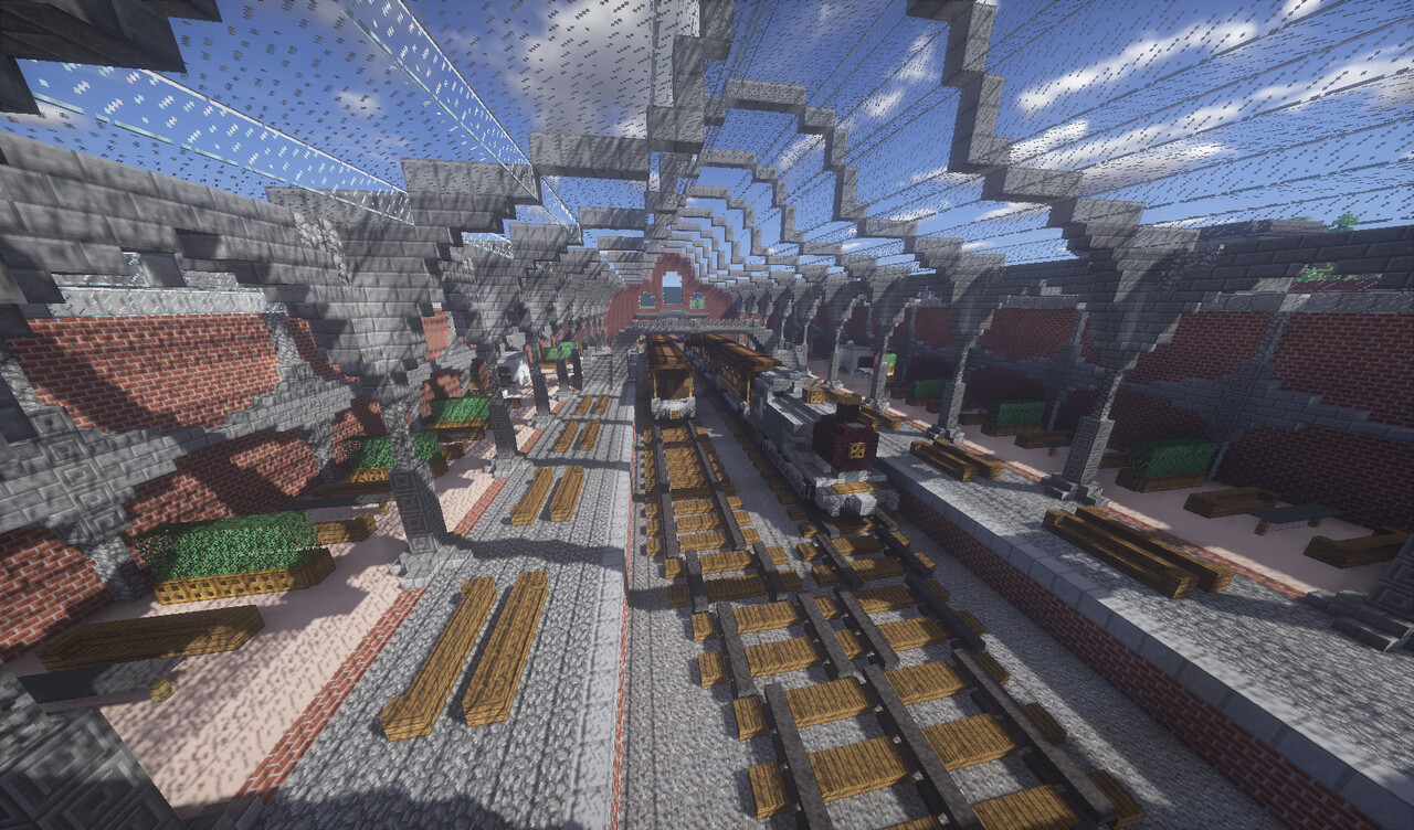 Train Station Minecraft Map
