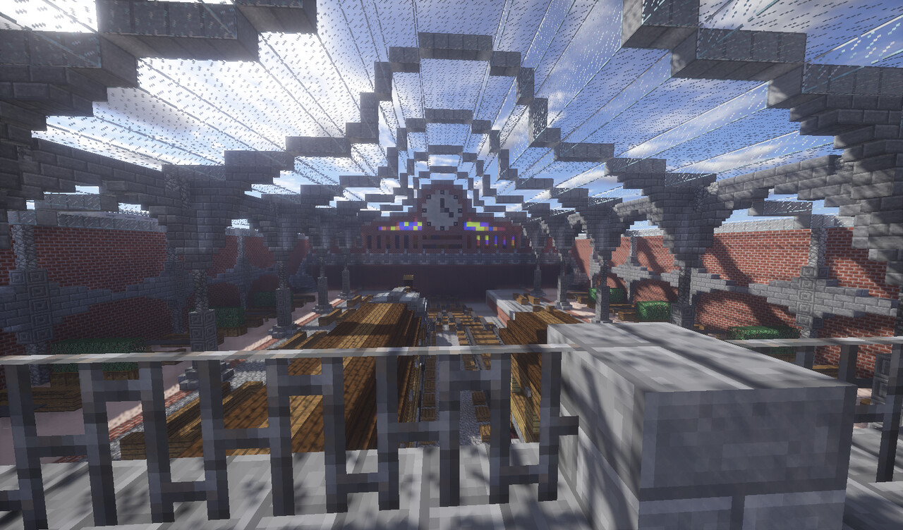 Train Station Minecraft Map