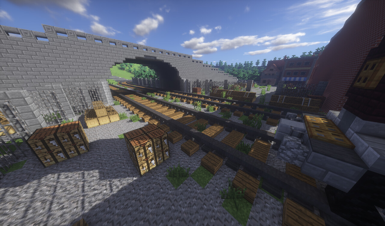 Train Station Minecraft Map