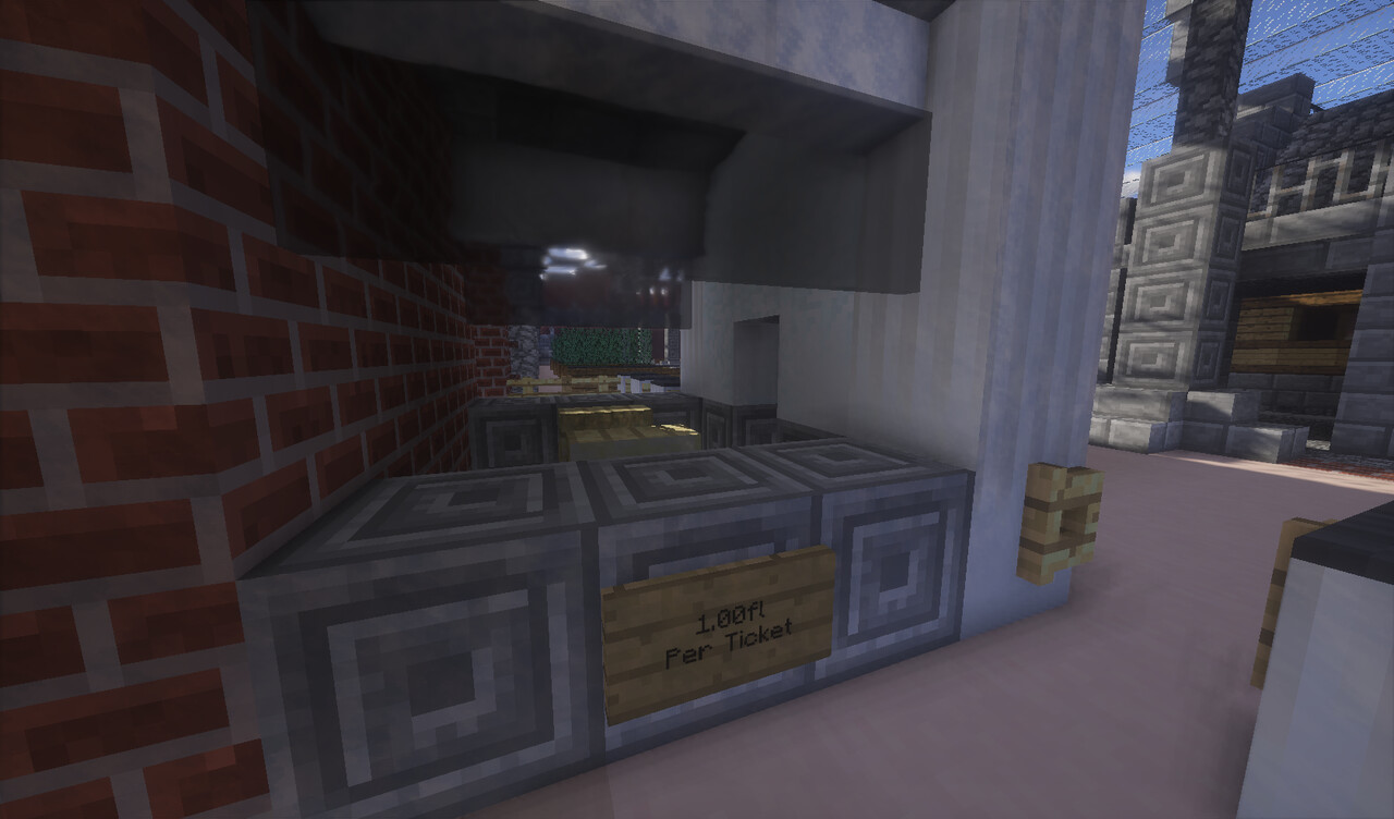 Train Station Minecraft Map