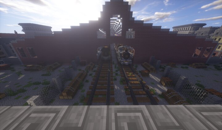 Train Station Minecraft Map