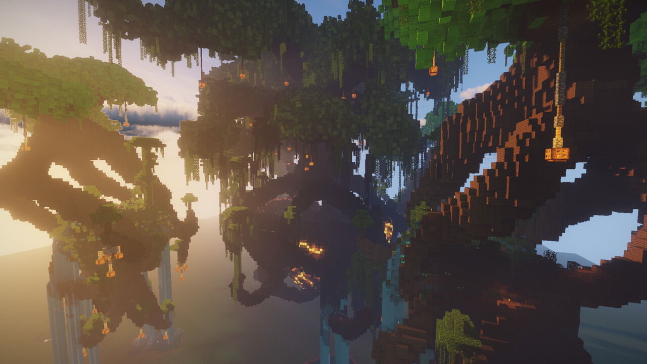 TREEHOUSE: A Soraxus 4v4 Bedwars map Minecraft Map