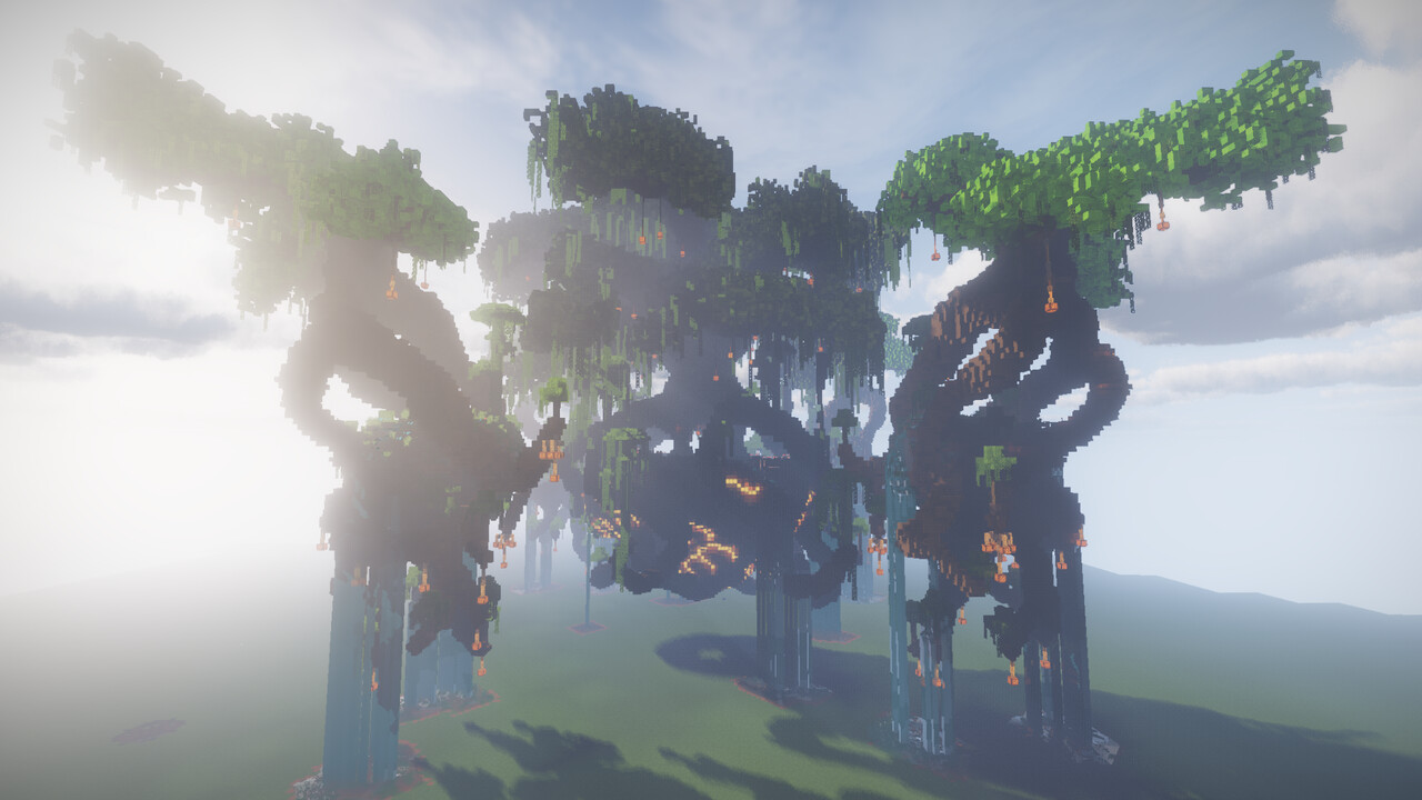 TREEHOUSE: A Soraxus 4v4 Bedwars map Minecraft Map