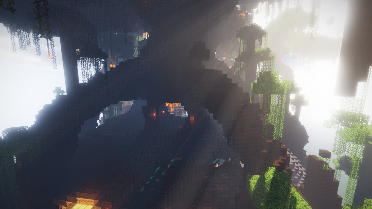 TREEHOUSE: A Soraxus 4v4 Bedwars map Minecraft Map