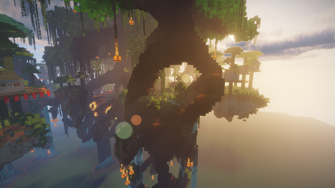 TREEHOUSE: A Soraxus 4v4 Bedwars map Minecraft Map