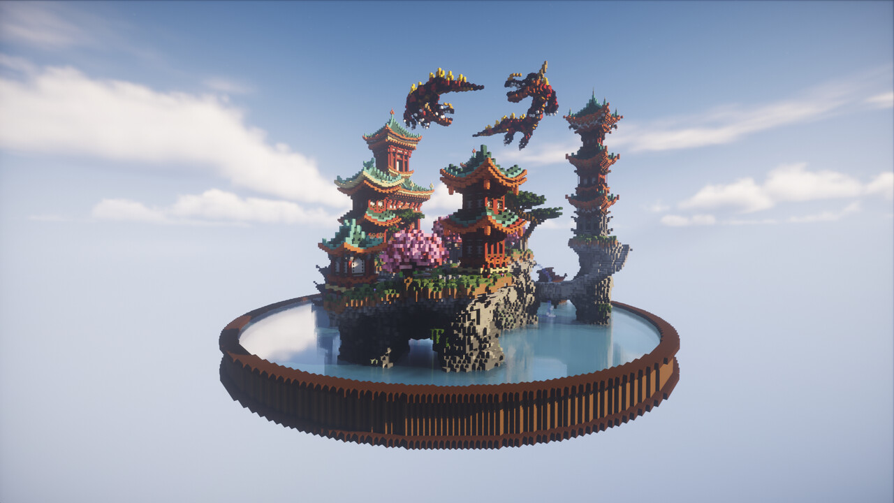 Hub | Yin Yang Minecraft Map