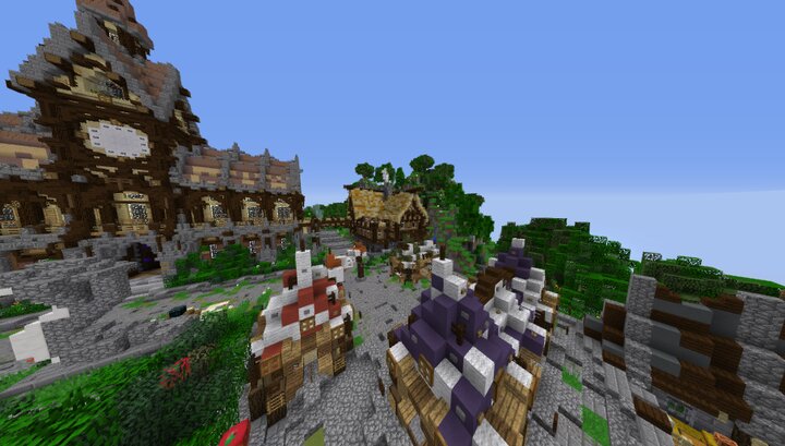 Medieval Lobby | Spawn/Hub - 08 Minecraft Map