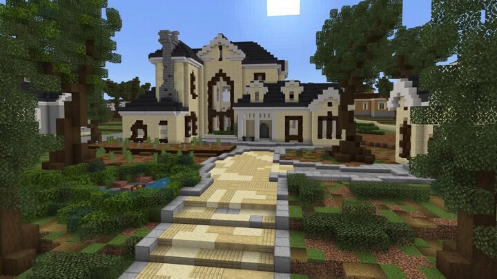 Minecraft Pro Suburban House Minecraft Map