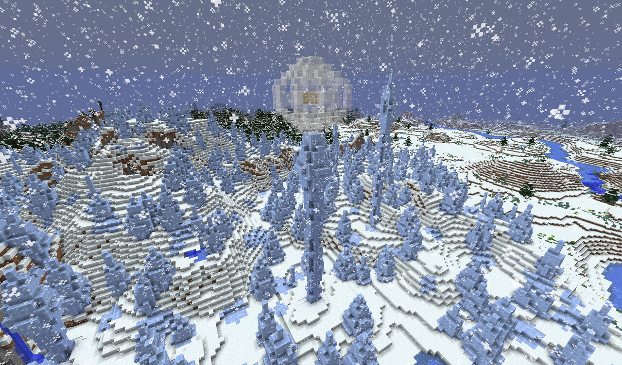 Snowflake Lantern Minecraft Map