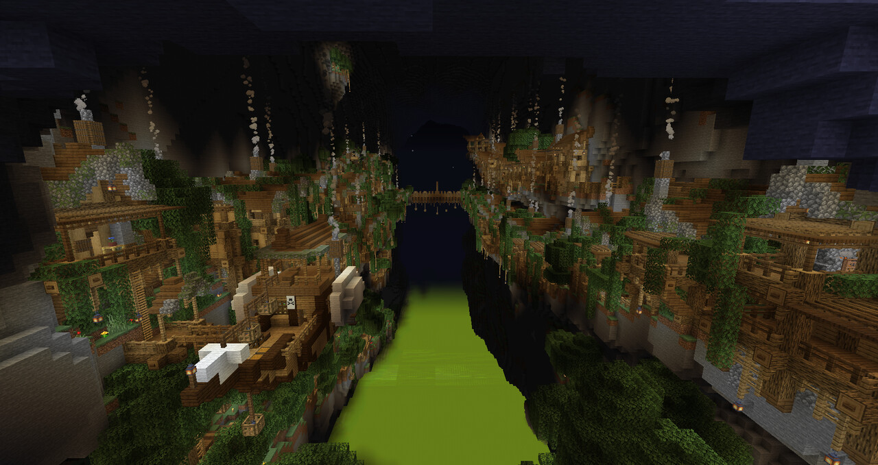 Hub/City for Server Minecraft Map