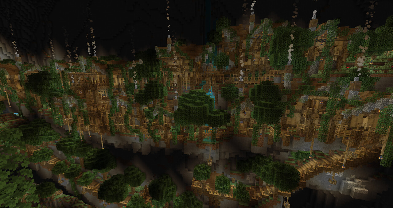 Hub/City for Server Minecraft Map