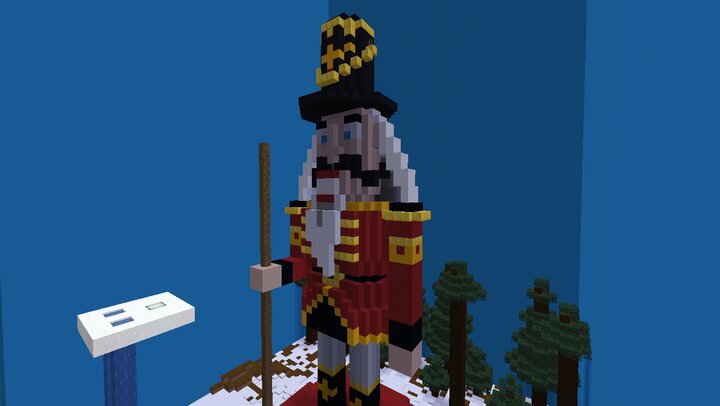 Find the Button: Nutcracker Minecraft Map