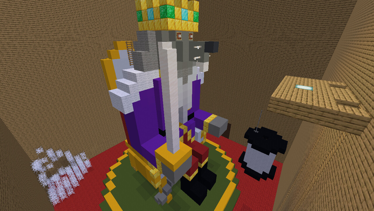 Find the Button: Nutcracker Minecraft Map