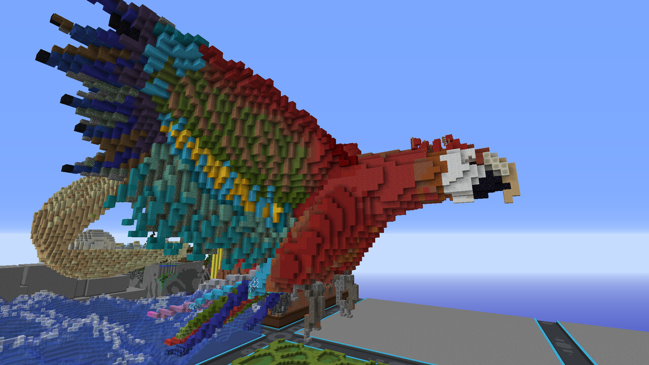 "The Ara Parrot" Minecraft Map