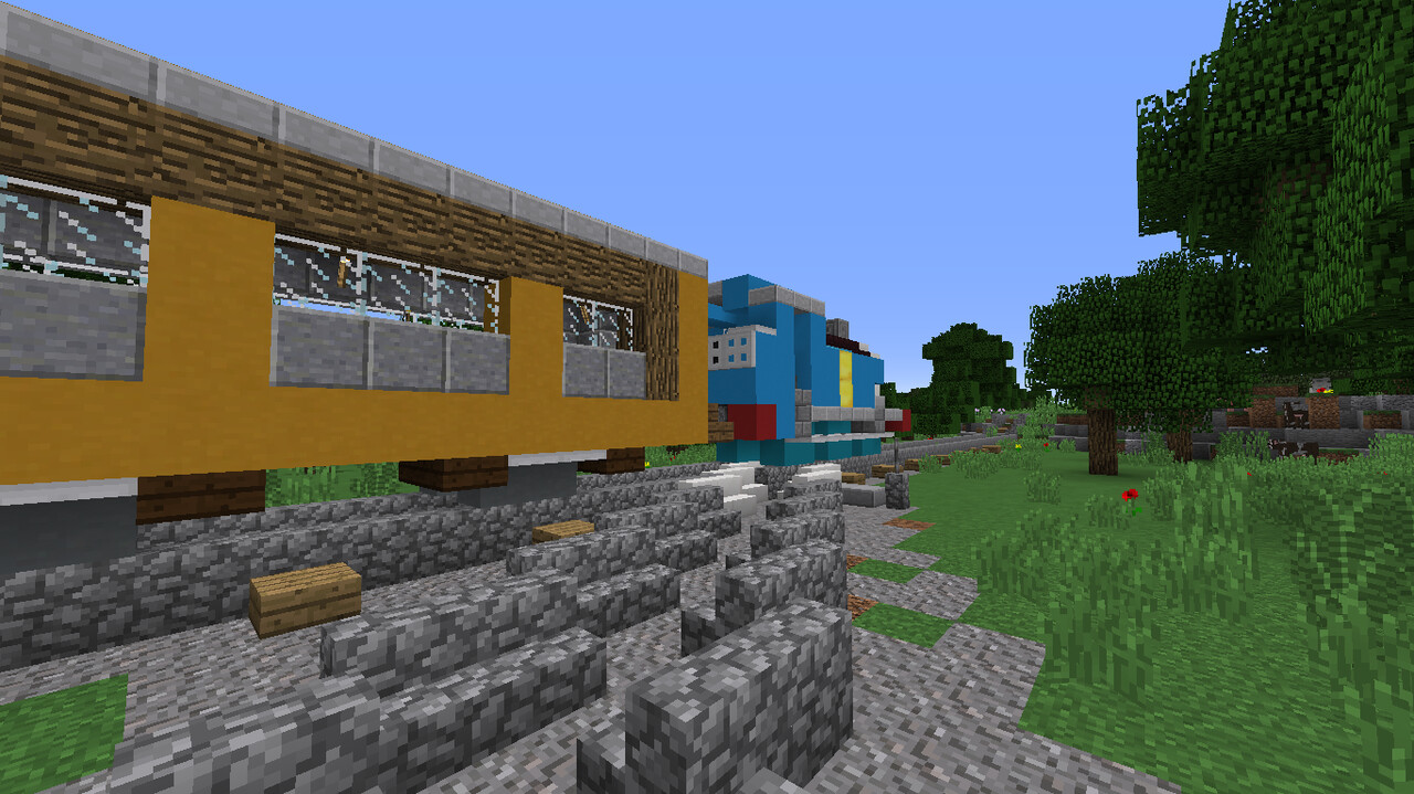 LBSCR E2 Steam Engine (Thomas the Tank Engine) Minecraft Map