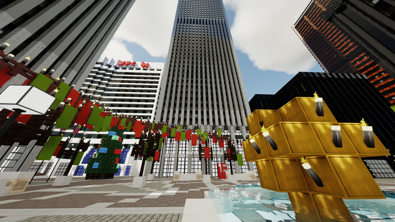 The World Financial Center | New Limesville City | NL | UCS Minecraft Map