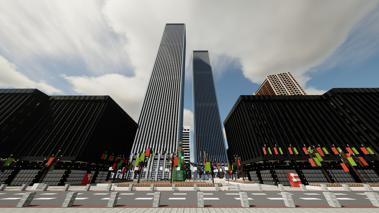 The World Financial Center | New Limesville City | NL | UCS Minecraft Map