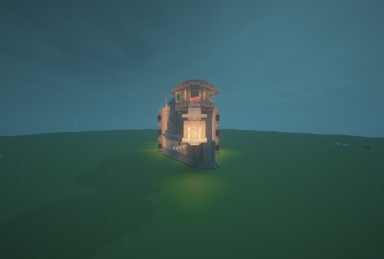 Long nosed creature house Minecraft Map