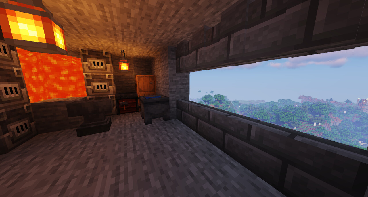 Dwarf-y natural Tower Minecraft Map