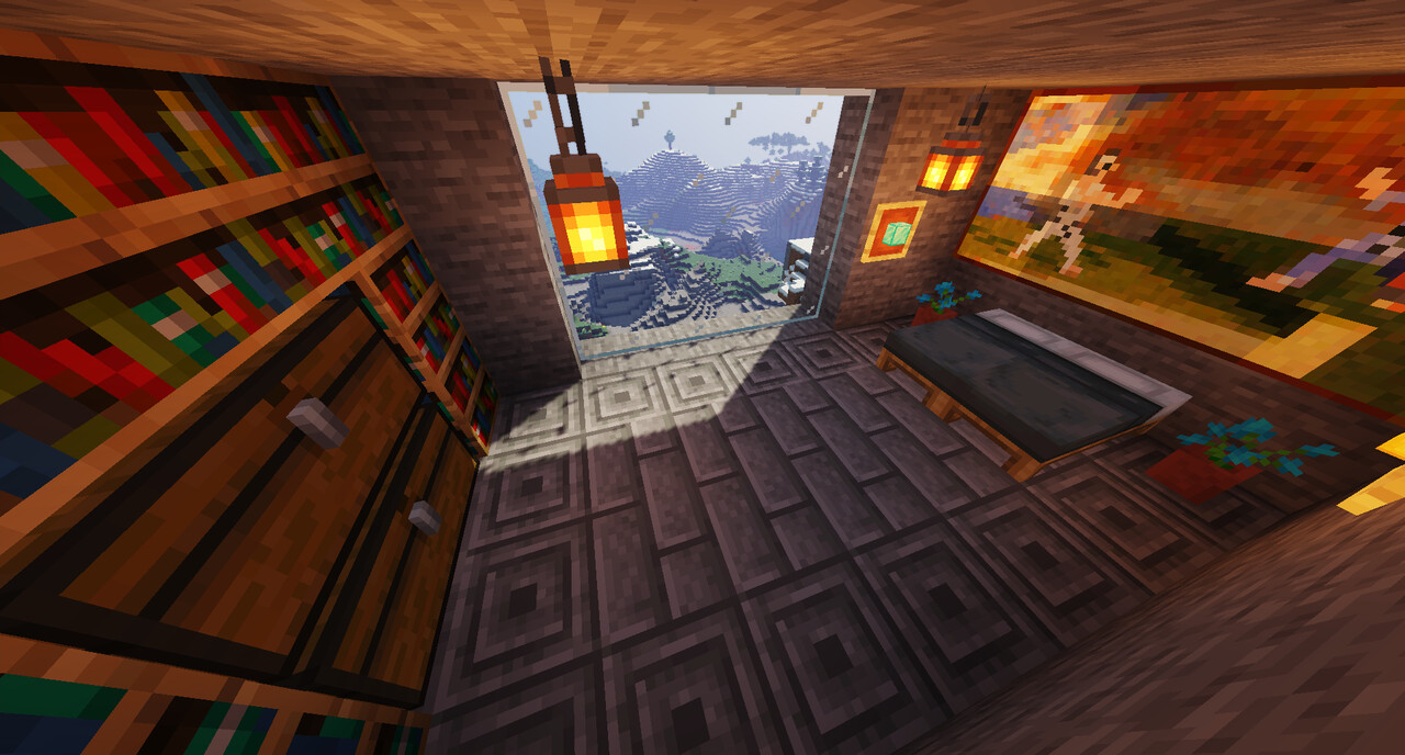 Dwarf-y natural Tower Minecraft Map