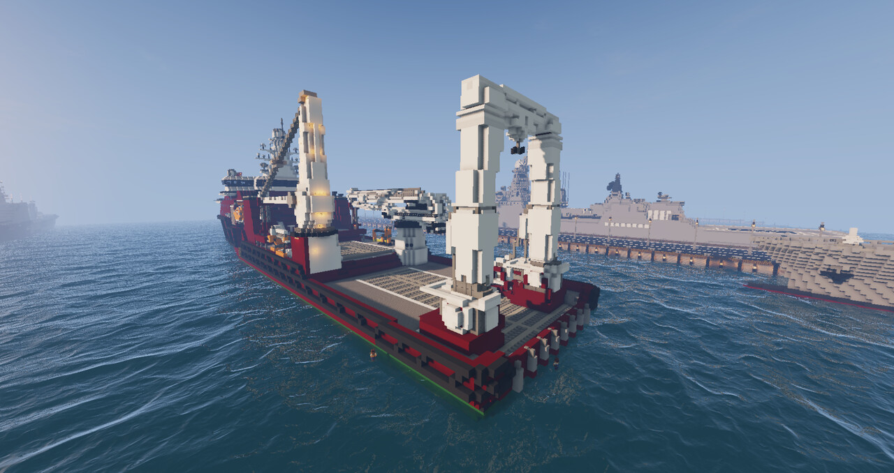 disaster response vessel V2 (remake) + download!! Minecraft Map