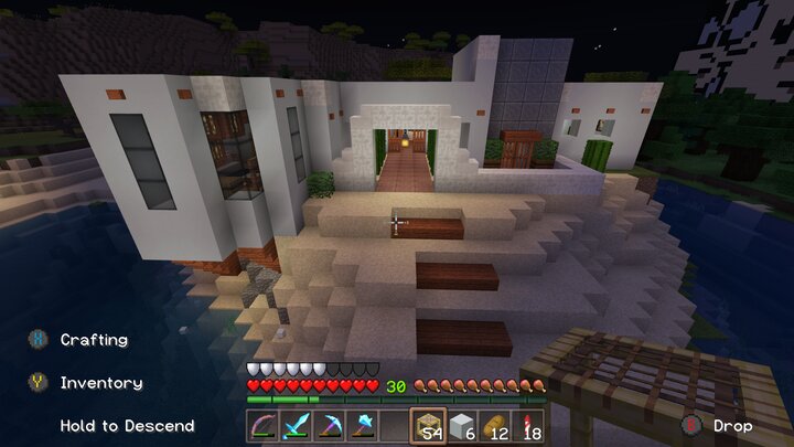 Modern Adobe Mansion Minecraft Map