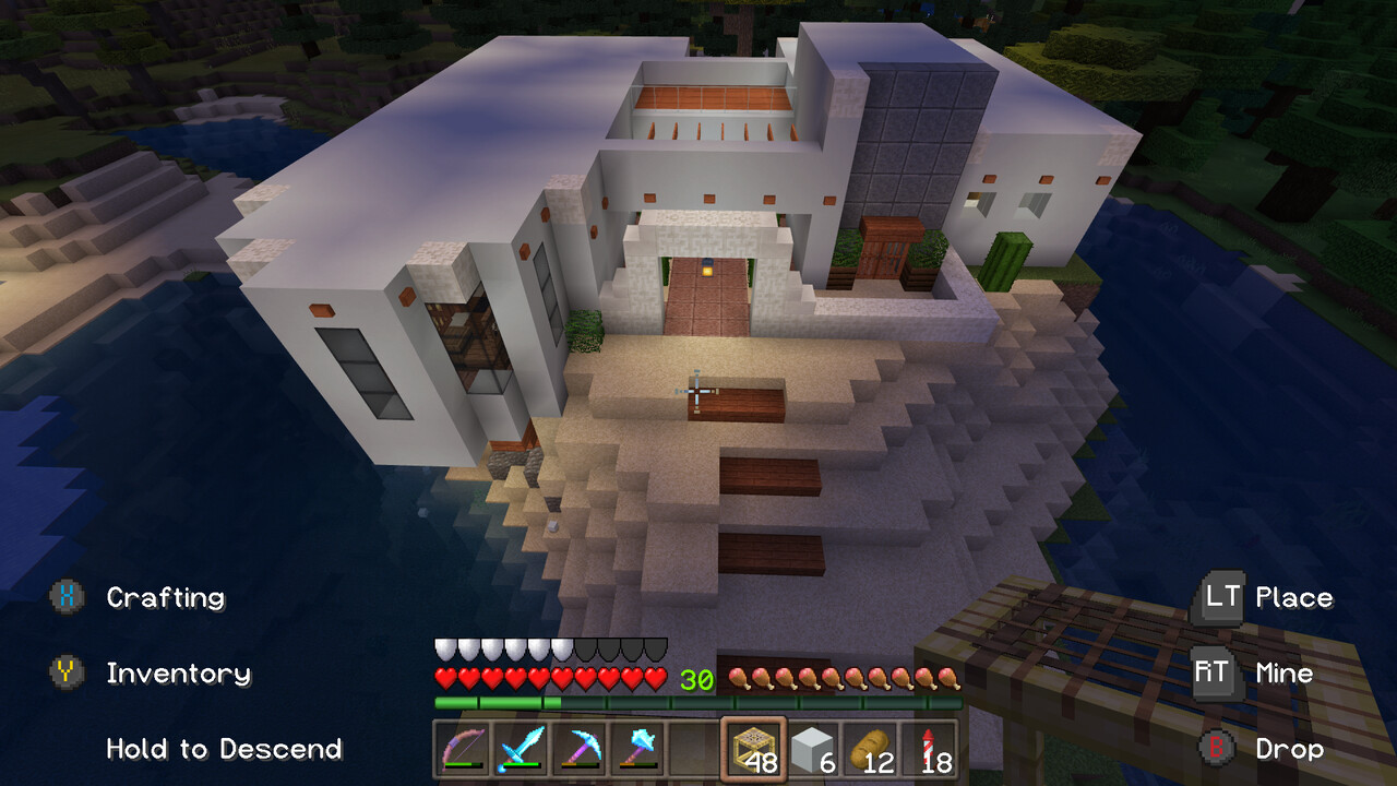 Modern Adobe Mansion Minecraft Map