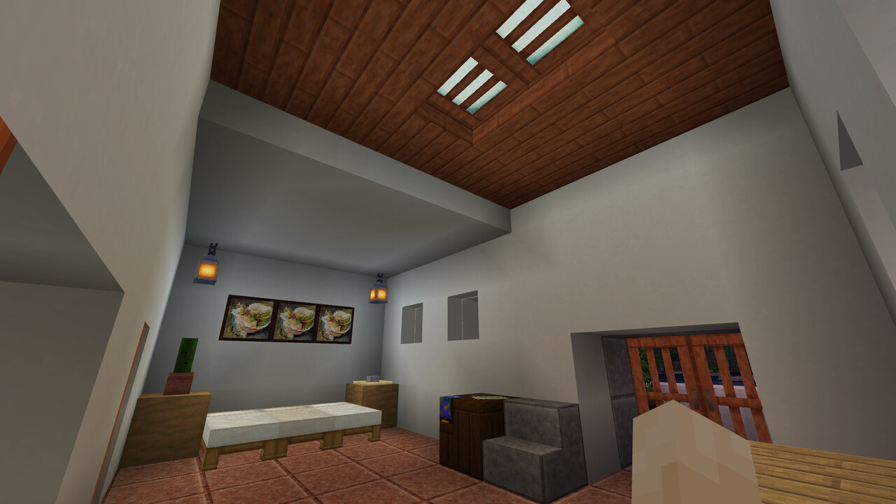 Modern Adobe Mansion Minecraft Map