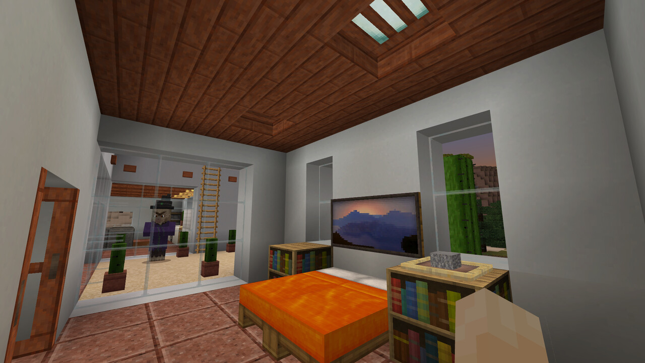 Modern Adobe Mansion Minecraft Map