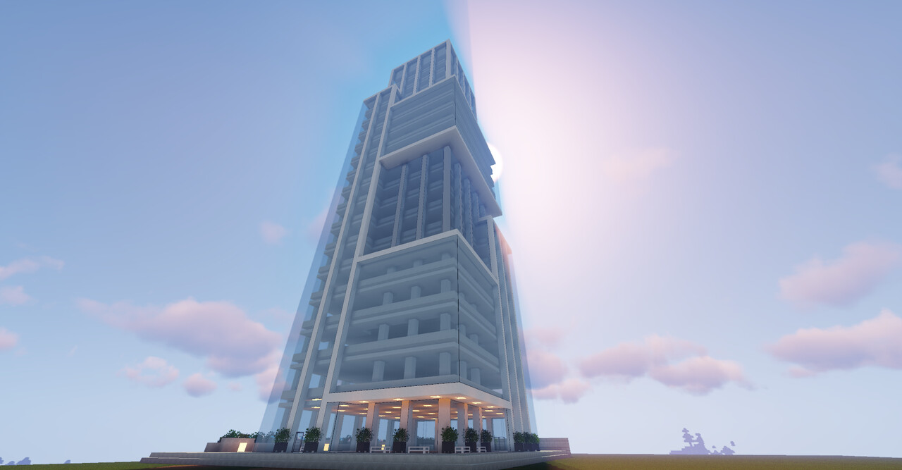 Modern Office Tower Minecraft Map