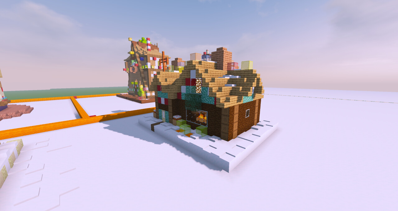 Yule Log Cabin|Sugar n" Spice Collection Minecraft Map