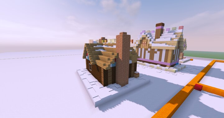 Yule Log Cabin|Sugar n" Spice Collection Minecraft Map