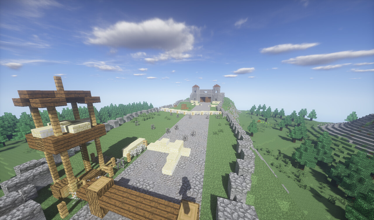 The Battle of Castle Itter Minecraft Map