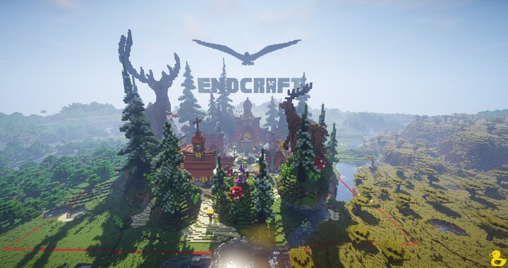 ENDCRAFT Forest Lobby Minecraft Map