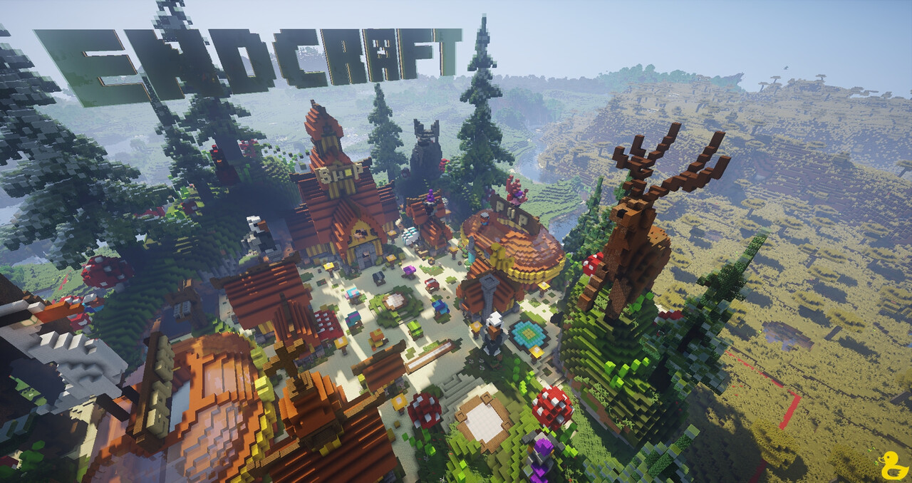 ENDCRAFT Forest Lobby Minecraft Map