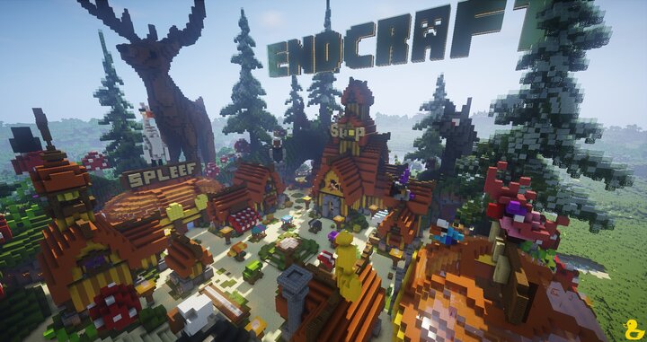 ENDCRAFT Forest Lobby Minecraft Map