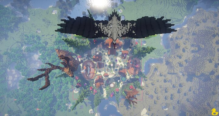 ENDCRAFT Forest Lobby Minecraft Map